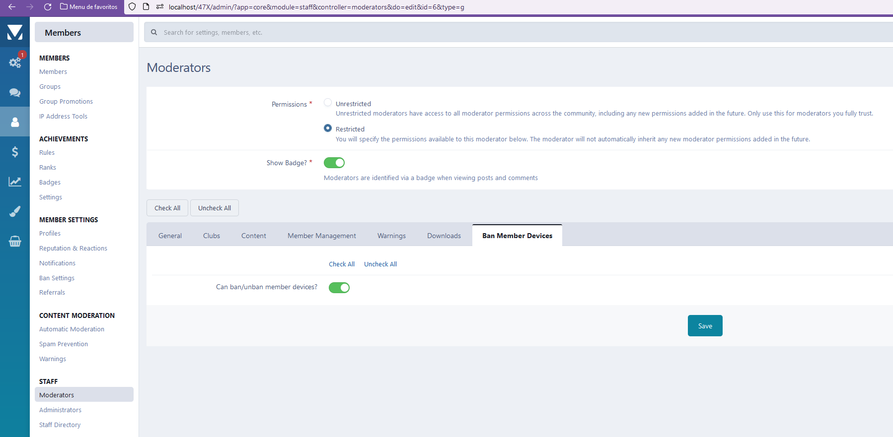 Ban Member Devices - Paid Applications/Plugins - SOS Invision
