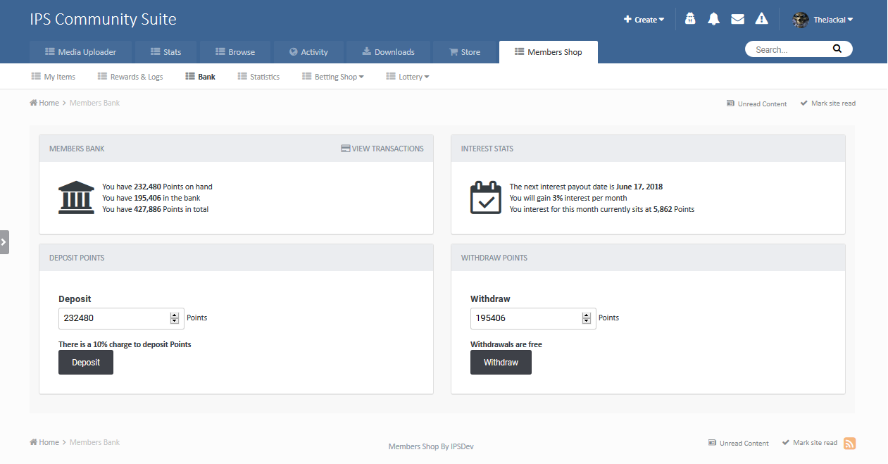 [EOL] Members Shop - Paid Applications/Plugins - SOS Invision