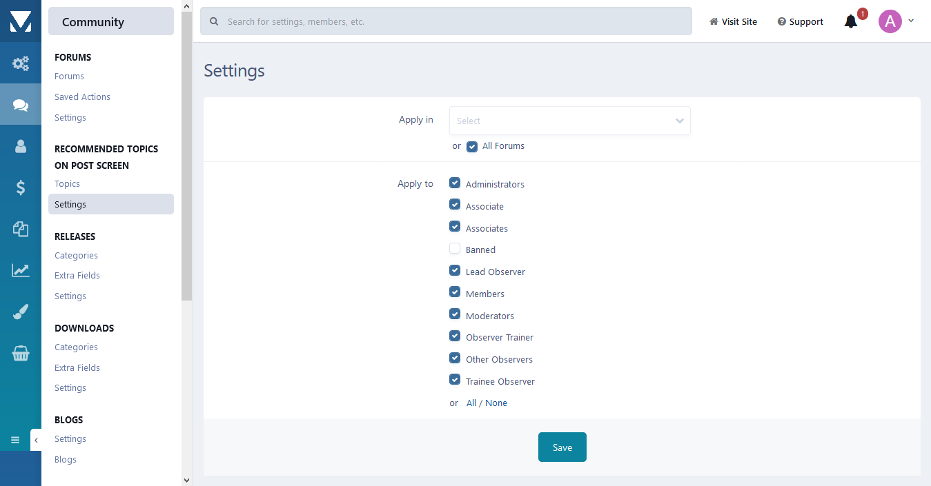 Recommended Topics on Post Screen - Paid Applications/Plugins - SOS ...