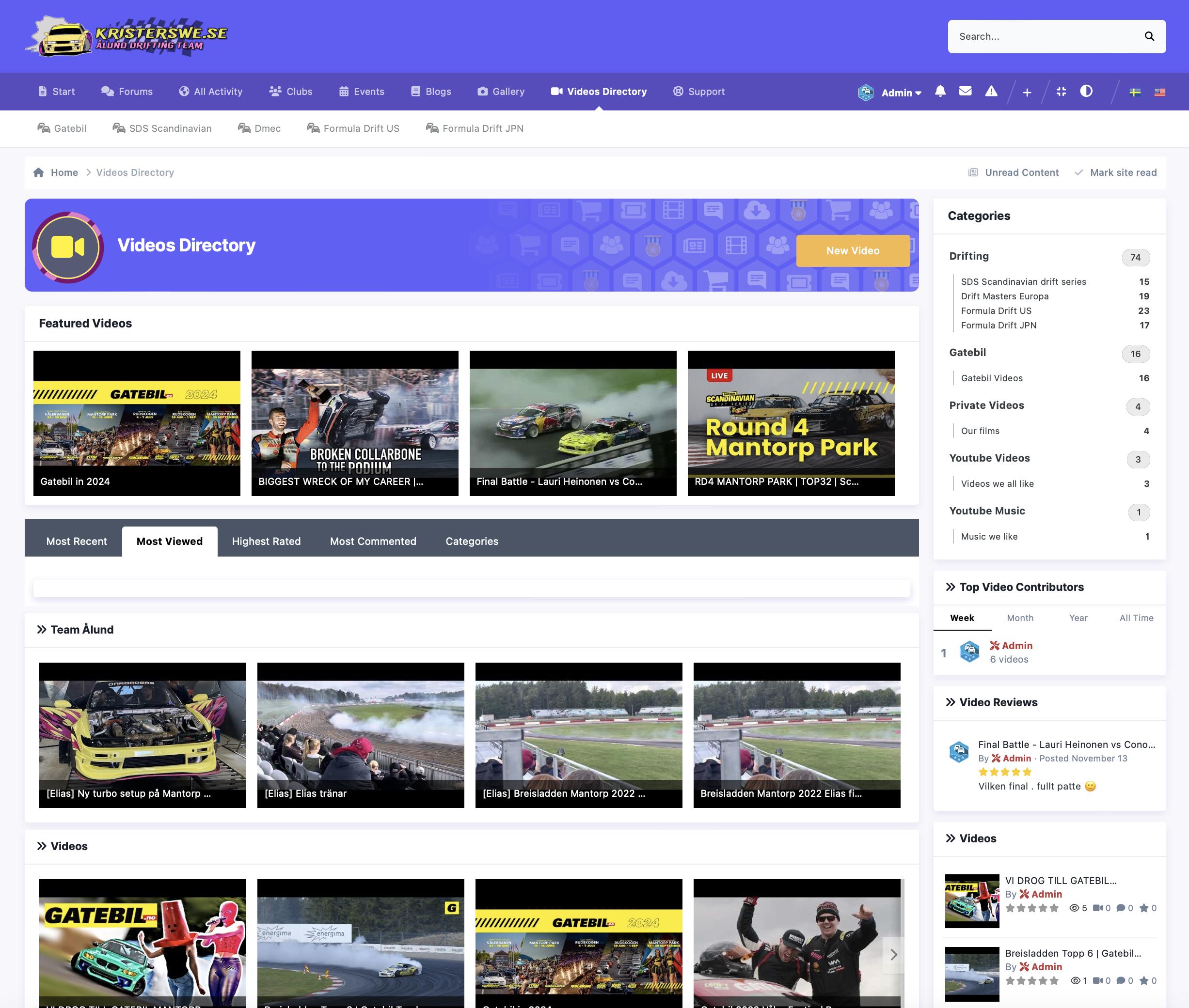 Videos Directory - Support - SOS Invision