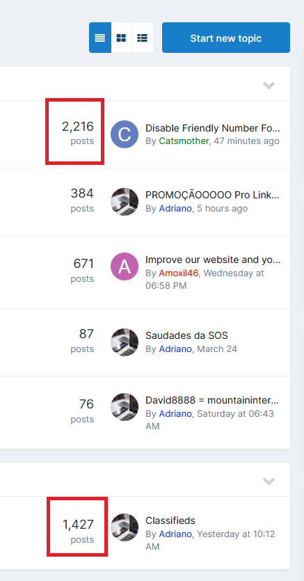 Disable Friendly Number Format - Invision Community 4 - SOS Invision
