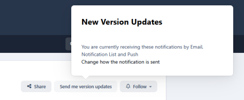 File New Version Updates & Follow - Invision Community 5 - SOS Invision